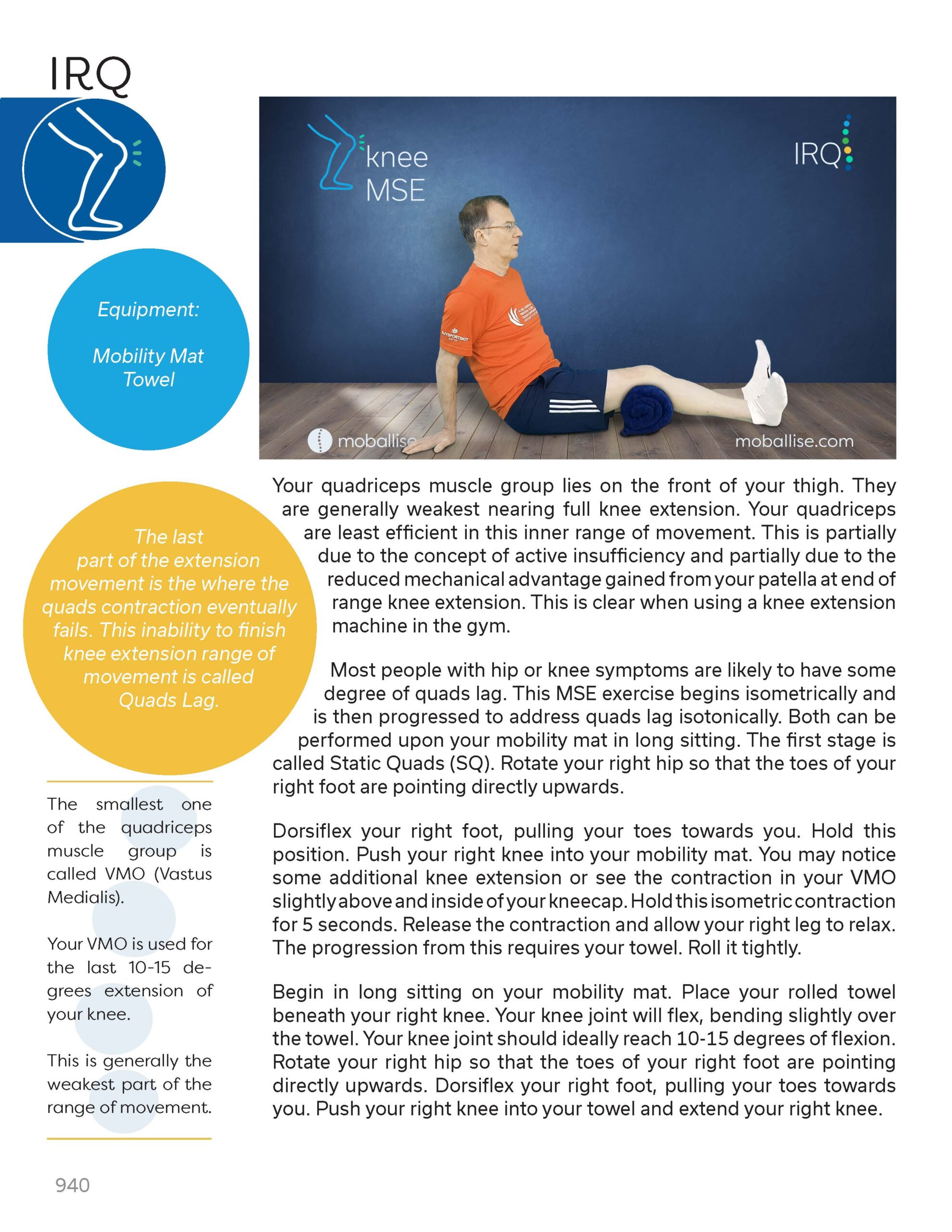 Knee Pain | Specialist Physiotherapy | Moballise